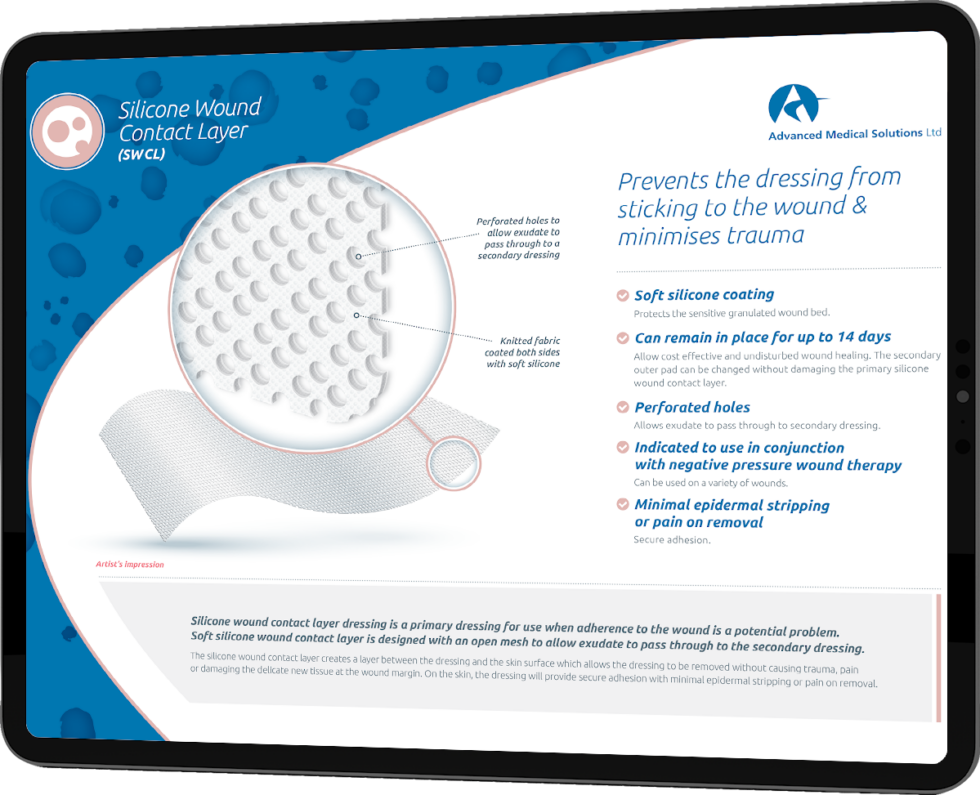Silicone Wound Contact Layer - Advanced Medical Solutions
