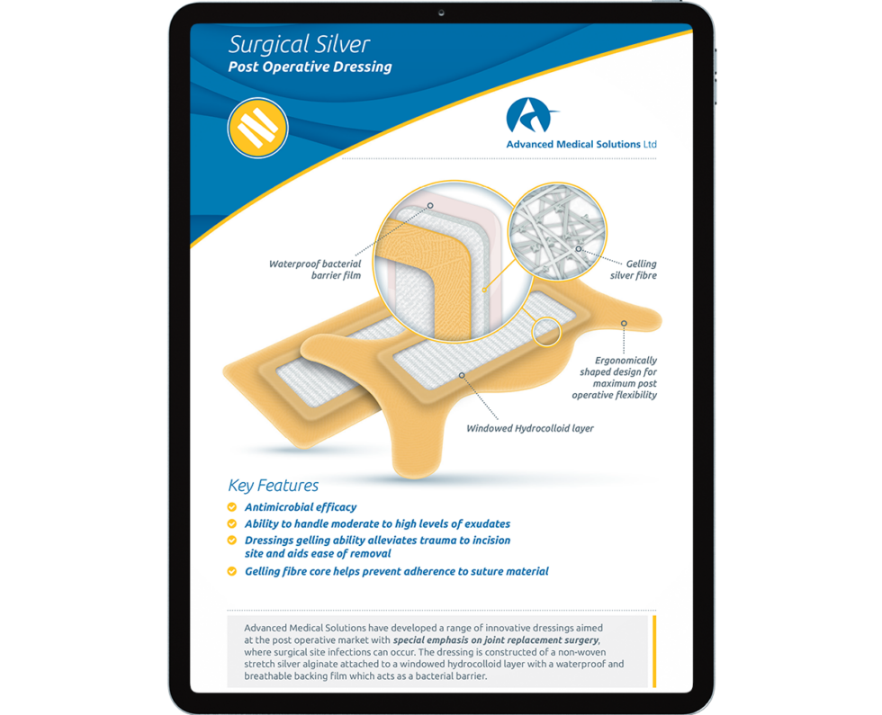 Silver Post Operative Dressing - Advanced Medical Solutions