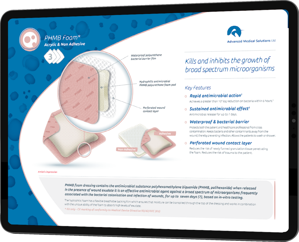 PHMB Foam - Advanced Medical Solutions